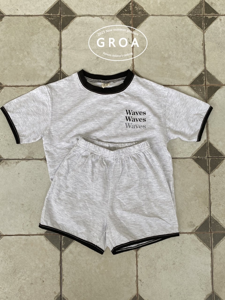Wave Top Bottom Set - KKAMI