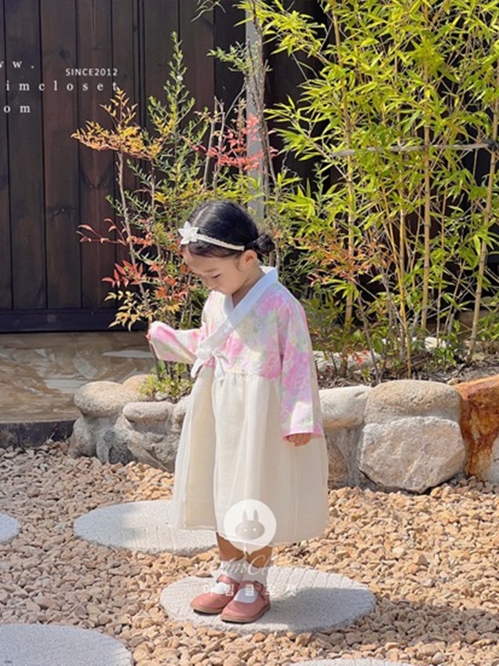 Cute Korean Tradition One-piece - KKAMI